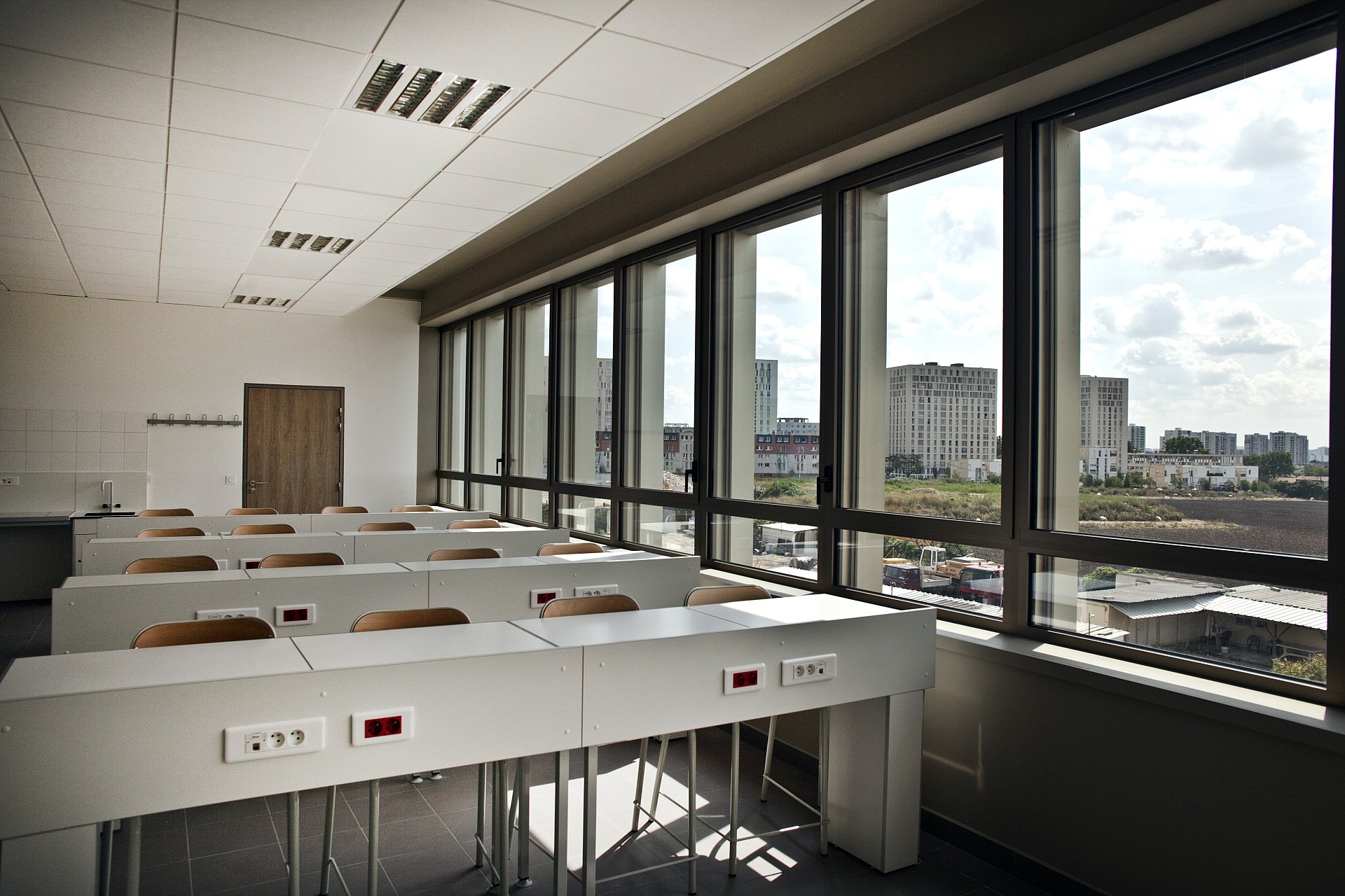 Collège Barbara - Seine-Saint-Denis, le Département