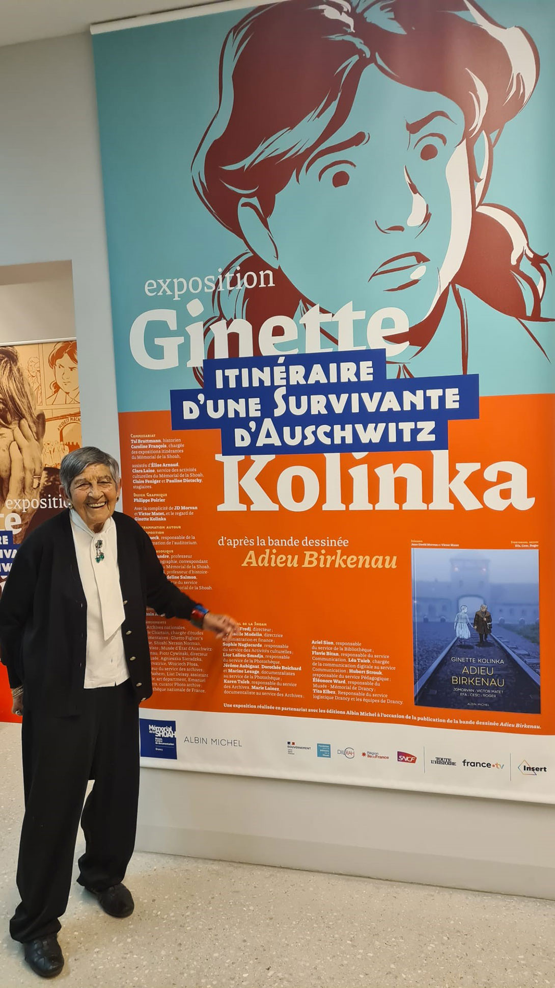 Ginette Kolinka, passeuse de mémoire - Seine-Saint-Denis - L'actualité ... Ginette Kolinka, passeuse de mémoire - Seine-Saint-Denis - L'actualité ...
