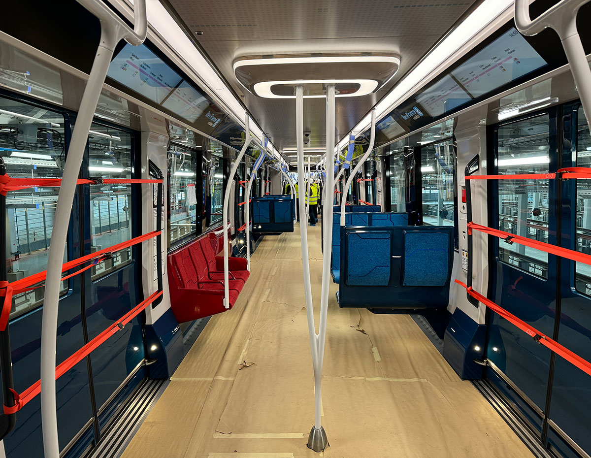 À bord du futur métro de la ligne 16 et 17 - Seine-Saint-Denis - L ...