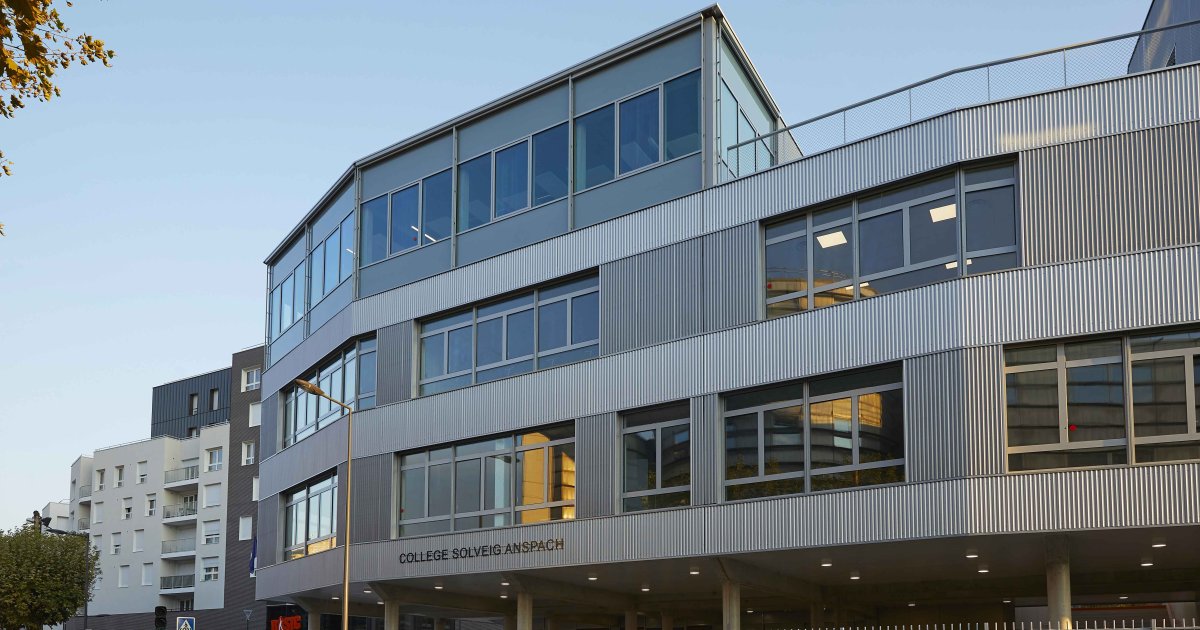 Collège Sólveig-Anspach - Seine-Saint-Denis, le Département